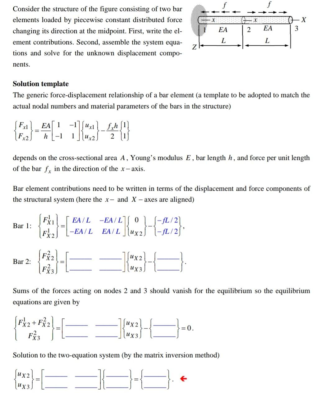 Solved Consider the structure of the figure consisting of | Chegg.com