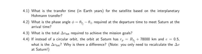 Solved Table A.2Avta for the sun. the planets, and the | Chegg.com