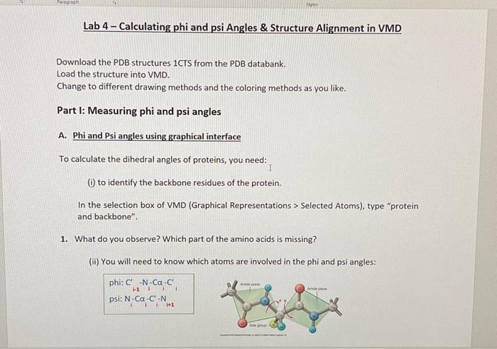 Solved Download the PDB structures 1CTS from the PDB | Chegg.com