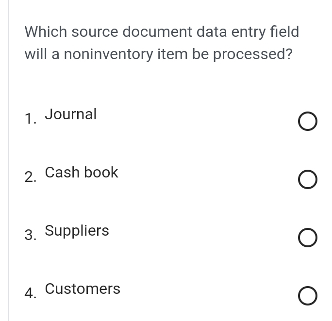 Solved Which source document data entry field will a | Chegg.com