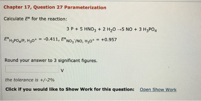 Solved Chapter 17, Question 27 Parameterization Calculate Eº | Chegg.com