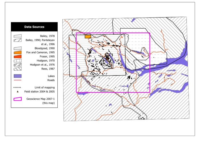 Solved Regional Geology of the Mount Polley Area central | Chegg.com