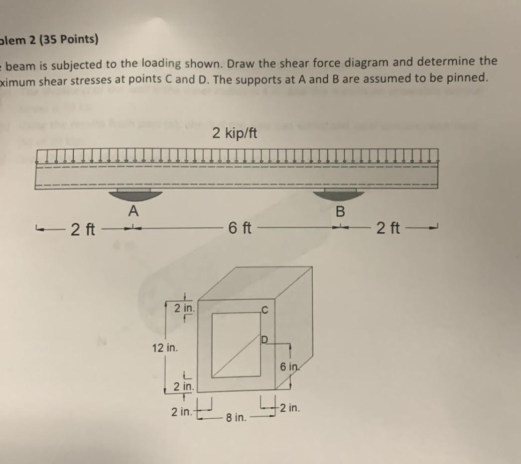 Solved mechanics of solids question. I need it fast and | Chegg.com