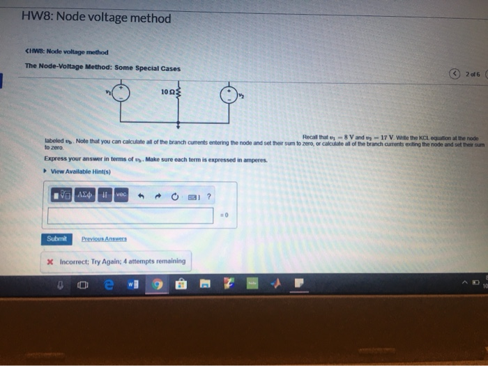 Solved Word to PDF Con Electra IGR > Assignments > HW8: Node | Chegg.com