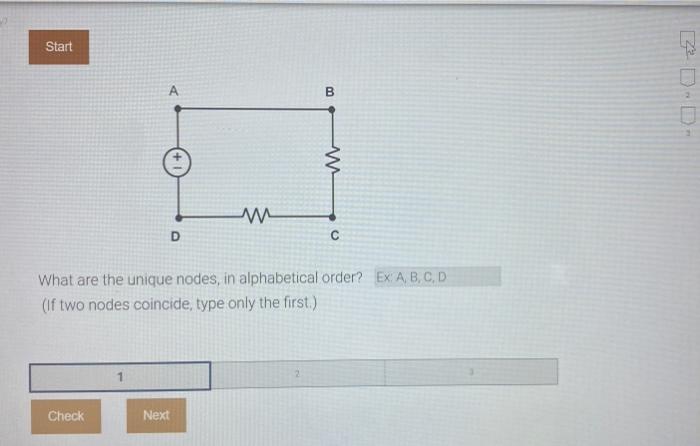 Solved What are the unique nodes, in alphabetical order? (If | Chegg.com