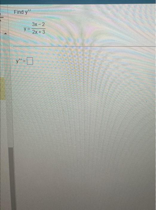 Solved Find f′′(x) f(x)=5x2−10x−x46 f′′(x)=Find f′′(x) | Chegg.com