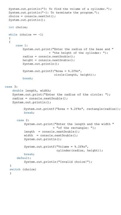 Solved Key statement below : "Rewrite the program so that it | Chegg.com