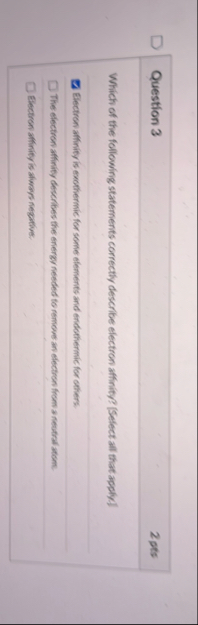 Solved Question 32 ﻿ptsWhich of the following statements | Chegg.com