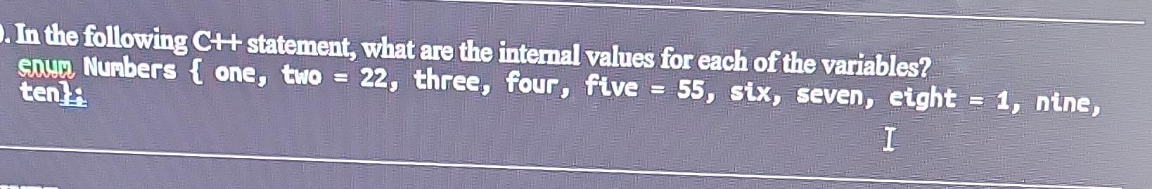Solved In the following Ctt statement, what are the intemal | Chegg.com