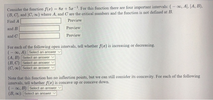 Solved The function f(x) = 7x + 72 -1 has one local minimum | Chegg.com