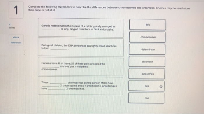Solved Complete the following statements to describe the | Chegg.com
