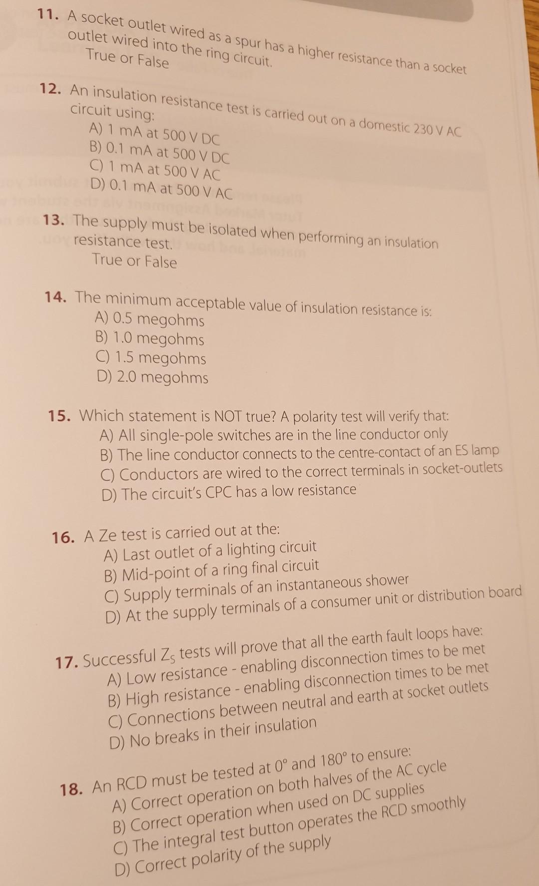 Solved 1. Which statement is NOT true? Initial verification | Chegg.com