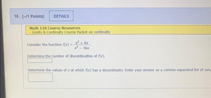Solved to. [4/1 Pointa\} betails 14ath 11 a crowar | Chegg.com