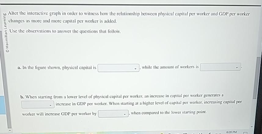 Solved of Alter the interactive graph in order to witness | Chegg.com