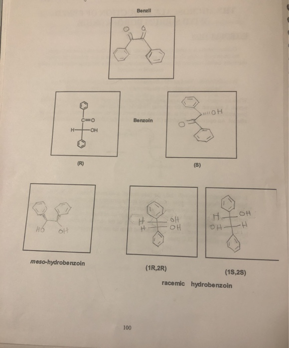 Solved EXPERIMENT 11 THE MICROSCALE REDUCTION OF BENZIL WITH | Chegg.com