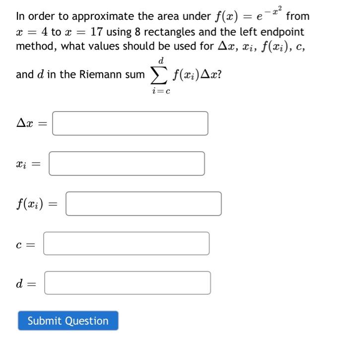 Solved The graph below shows a rectangular sum of n = 4 | Chegg.com