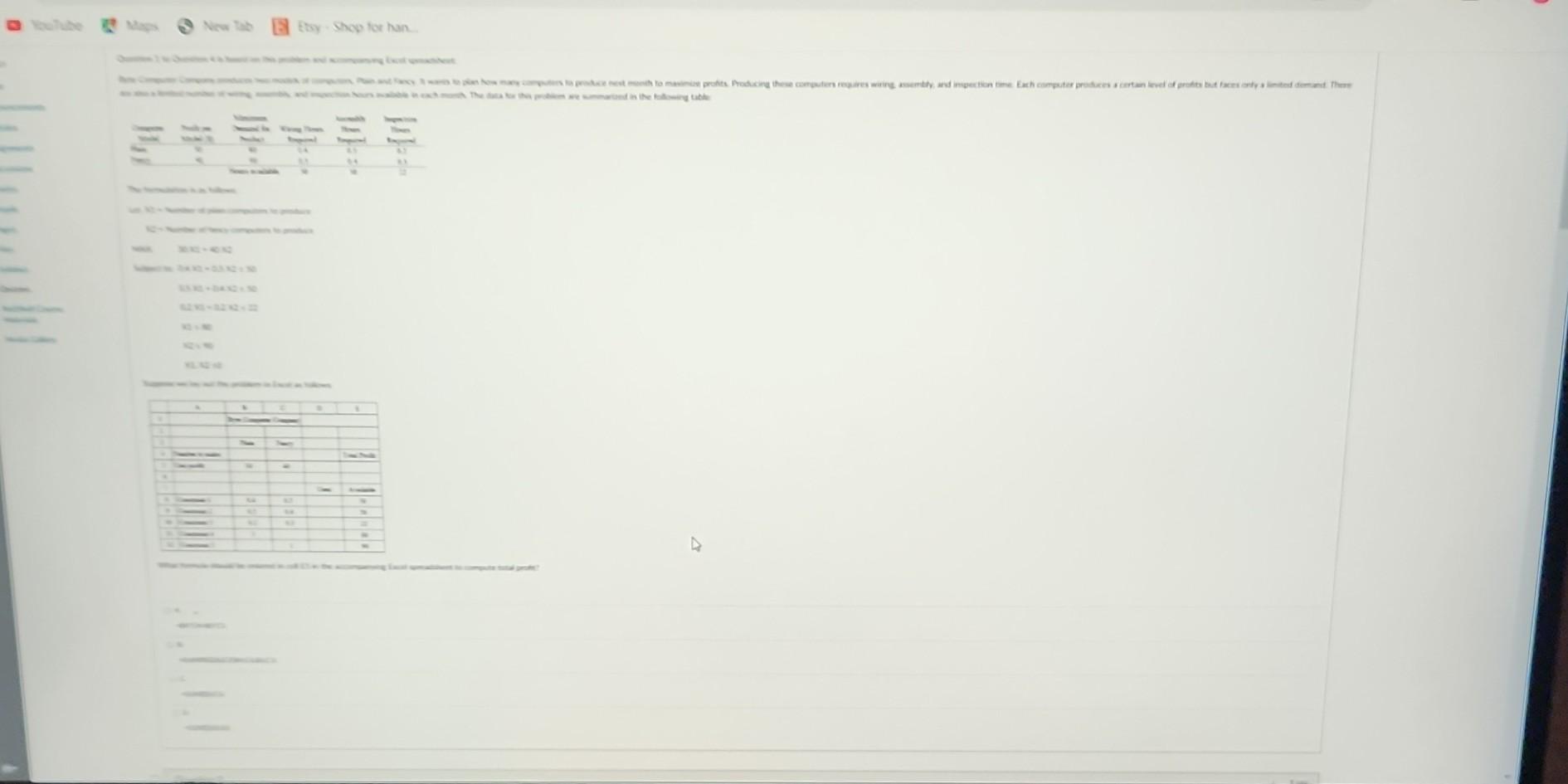 Solved What formula should be entered in cell D8 in the | Chegg.com
