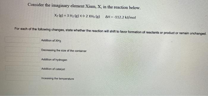 Solved Consider the imaginary element Xium, X, in the | Chegg.com