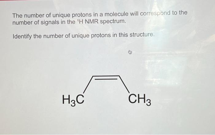 Solved Consider a C−H system in the 1H NMR spectrum. An | Chegg.com