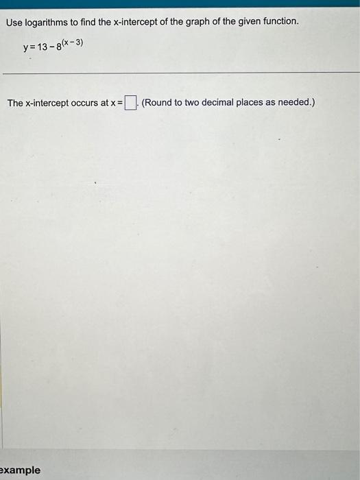 Solved Solve the given problem. If x=ln2 and y=ln7, express | Chegg.com