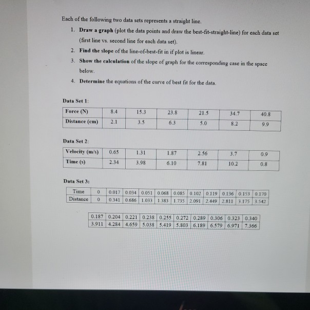 Solved Each of the following two data sets represents a | Chegg.com