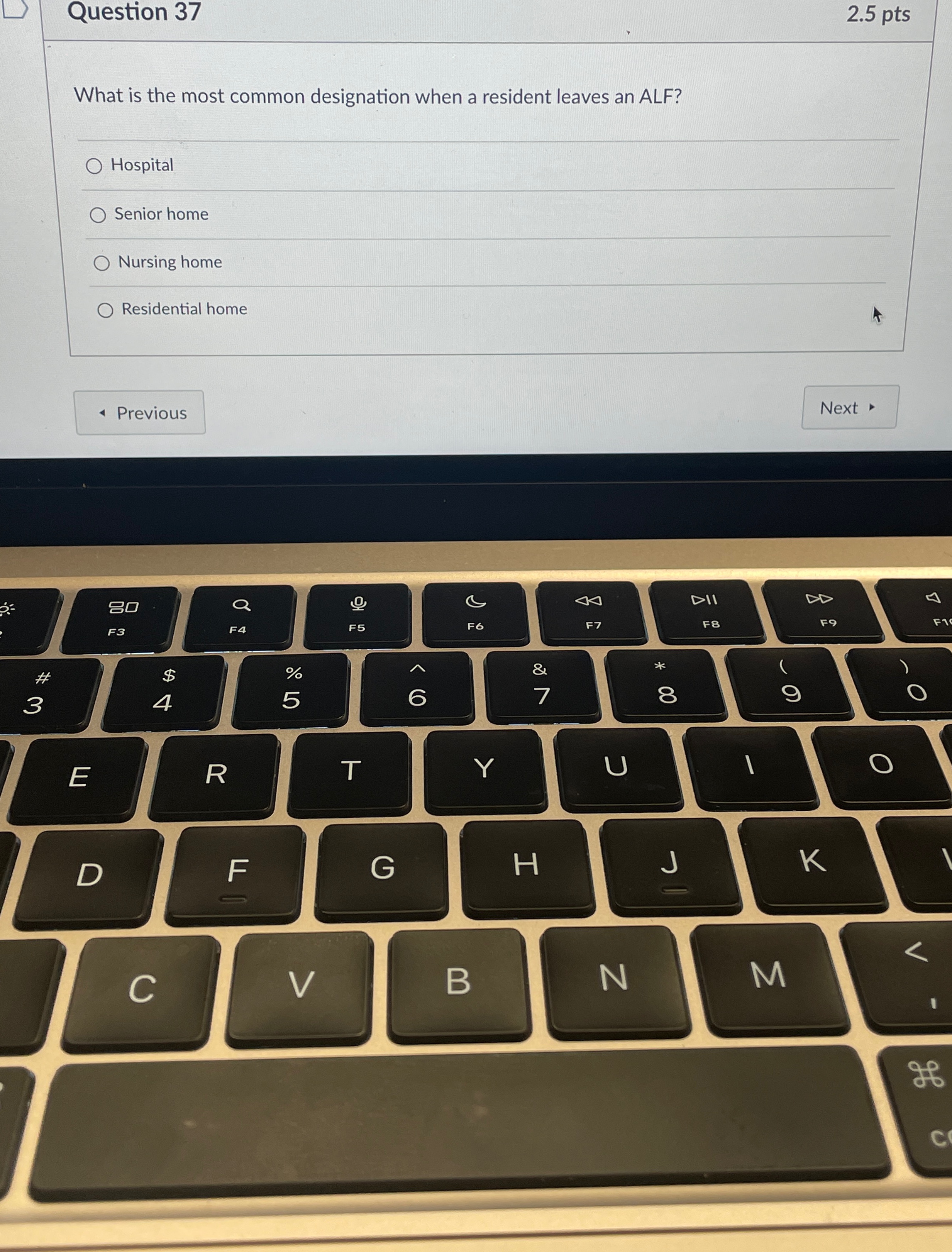 Solved Question 372.5 ﻿ptsWhat is the most common | Chegg.com