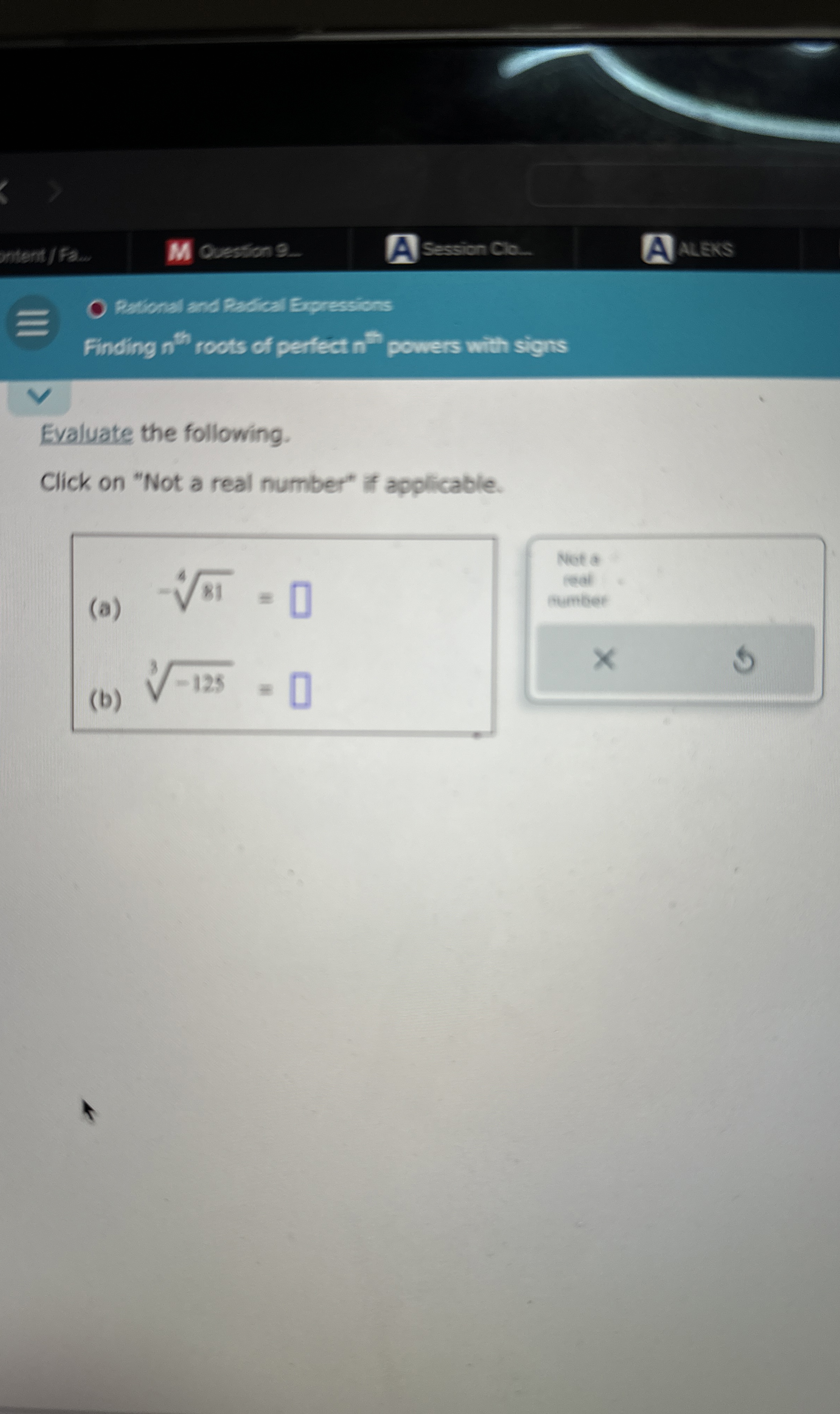 Solved intent/Fam10Question 9ASession CicAmessRosional and | Chegg.com