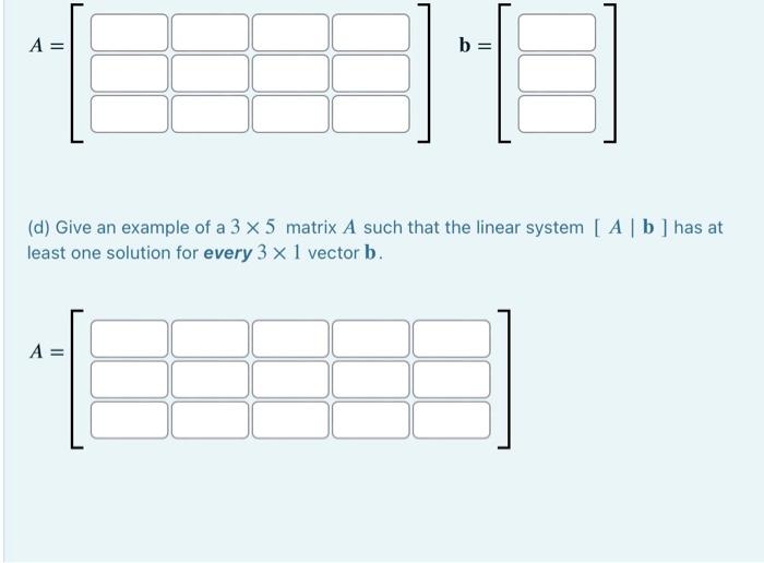 Solved Note: An m×n matrix has m rows and n columns. Note: | Chegg.com