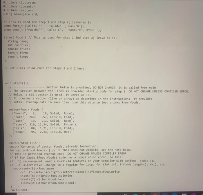 Solved #include #include #include | Chegg.com