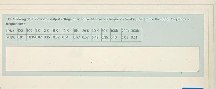 Solved Given the following circuit, Calculate the output | Chegg.com