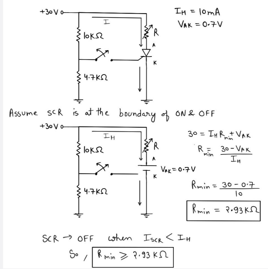 Solved 4. ﻿Compare the two methods of turning off an SCR.5. | Chegg.com
