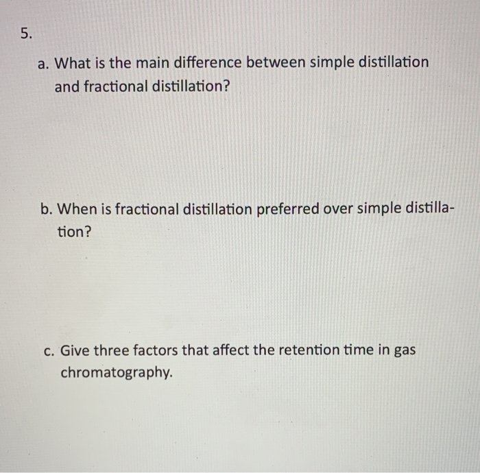 Solved 5. a. What is the main difference between simple | Chegg.com