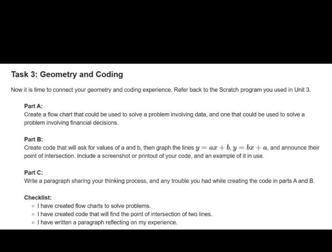 please draw correct flowchart with symbols.* ﻿Task 3: | Chegg.com