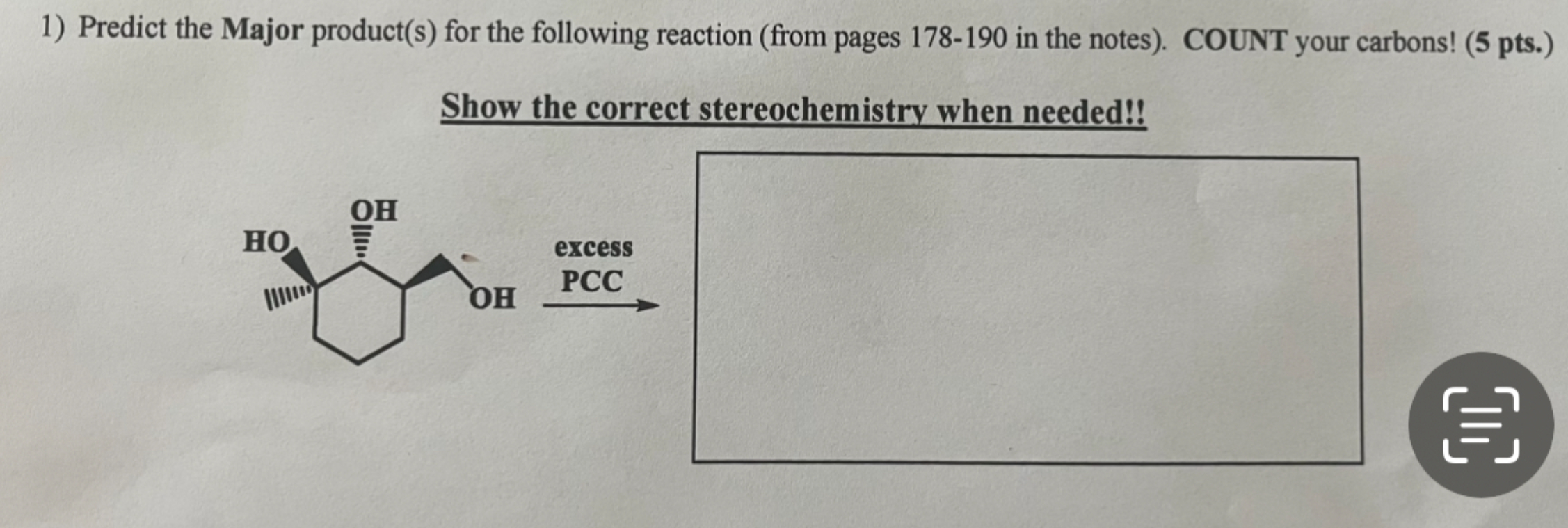 Solved Predict the major product(s) ﻿for the following | Chegg.com