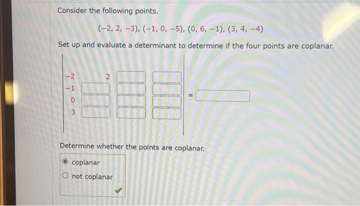 Solved Consider the following points. | Chegg.com