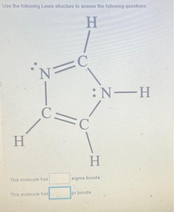 Solved Use the following Lewis structure to answer the | Chegg.com