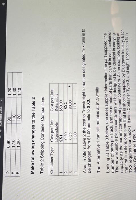 Solved Expendable vs Recyclable Questions (Group Assignment) | Chegg.com