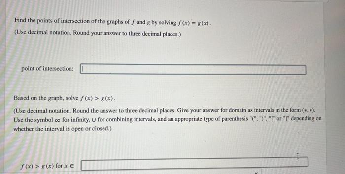 Solved Let f(x)=3x+2 and g(x)=2x+1. Choose the figure that | Chegg.com