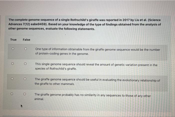 Solved The complete genome sequence of a single Rothschild's | Chegg.com