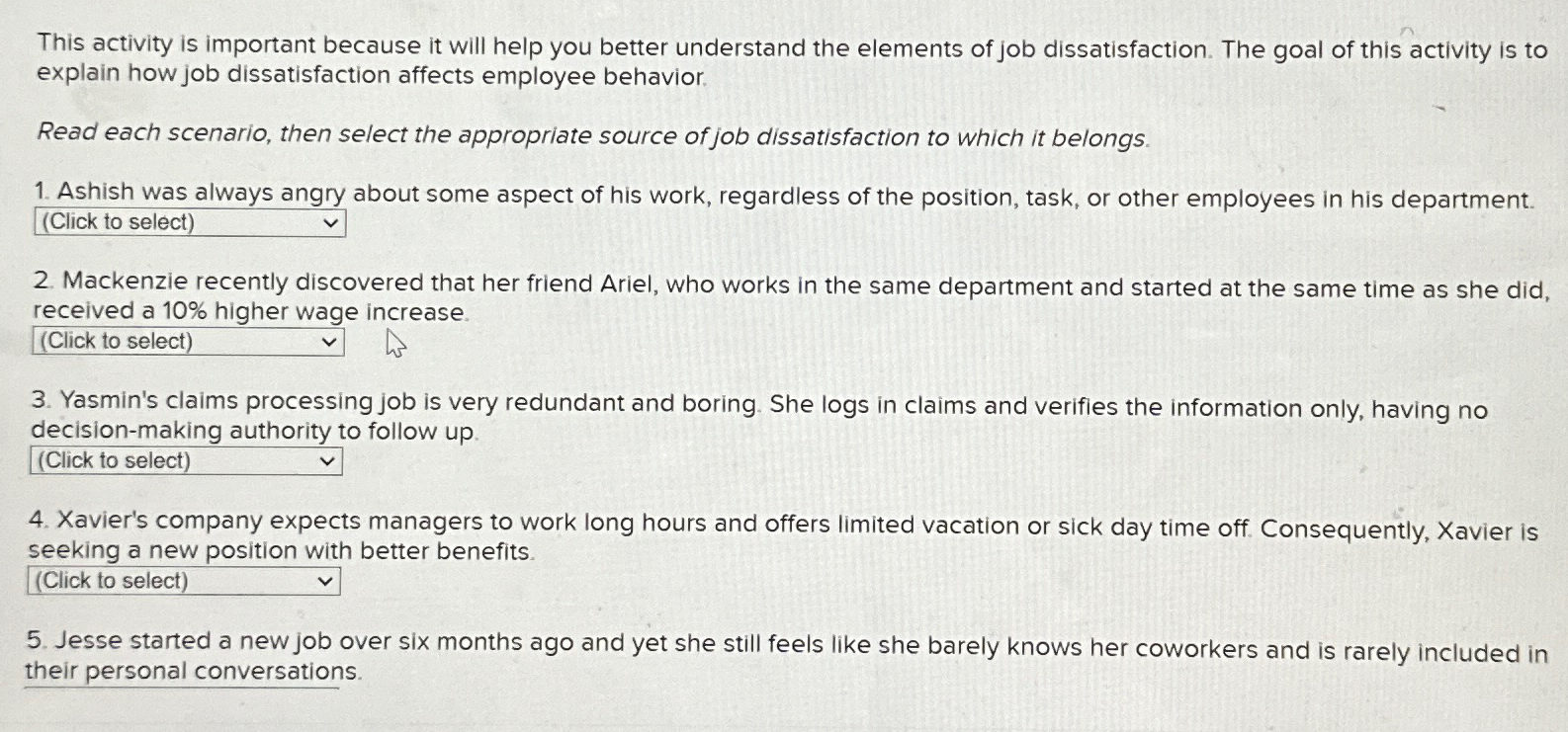 Solved This activity is important because it will help you | Chegg.com