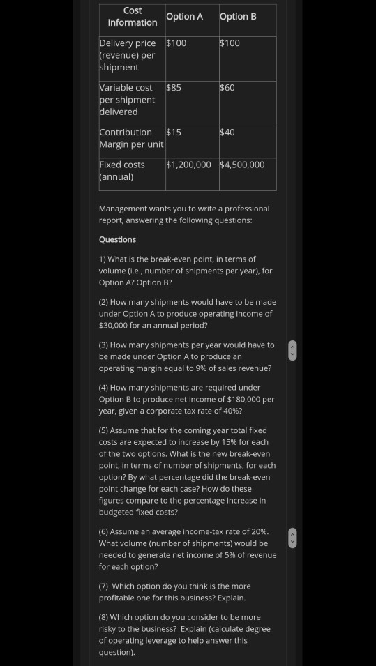 Solved Instructions In order to complete your case analysis | Chegg.com