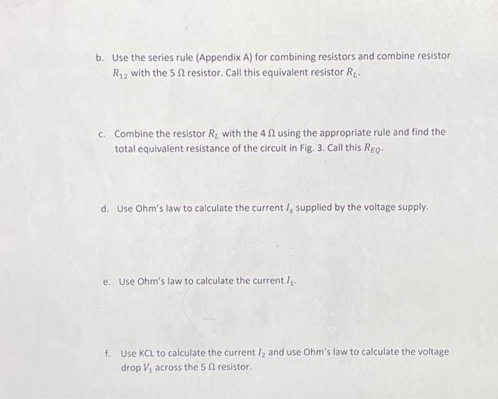 Solved b. Use the series rule (Appendix A) for combining | Chegg.com