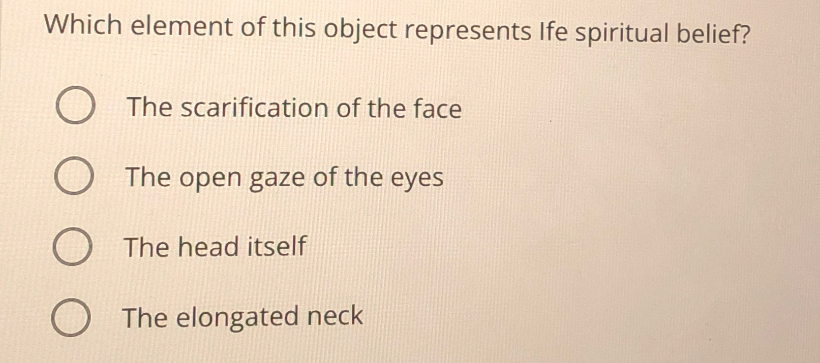 Solved Which element of this object represents Ife spiritual | Chegg.com