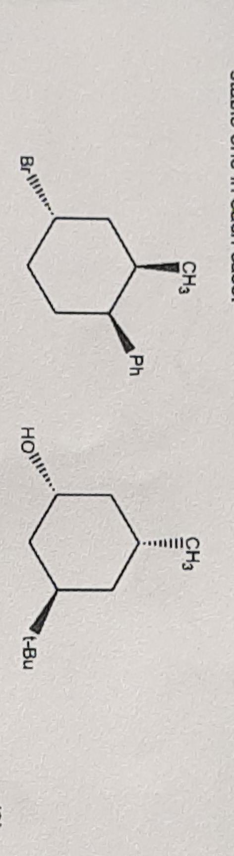Solved draw all chair conformations of the following | Chegg.com