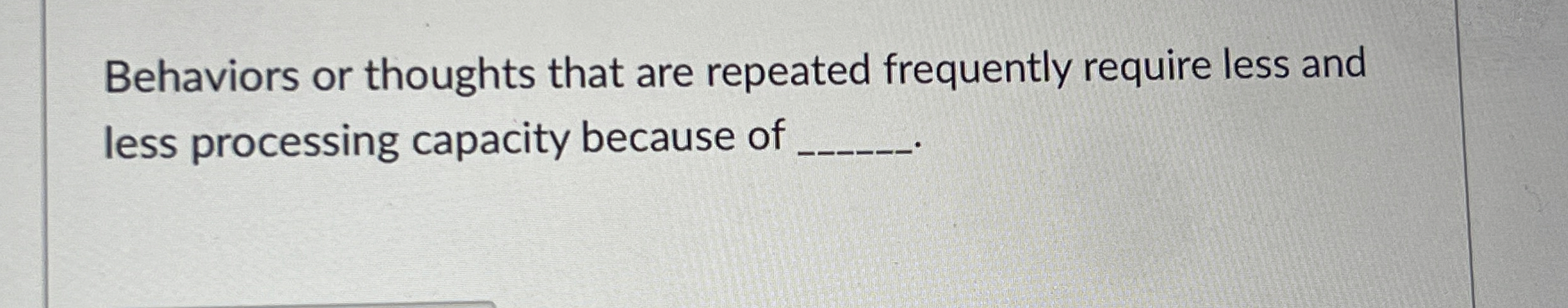 Solved Behaviors or thoughts that are repeated frequently | Chegg.com