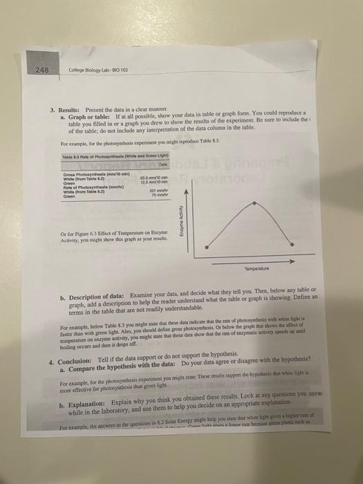 APPENDIX А Preparing a Laboratory Report Laboratory | Chegg.com