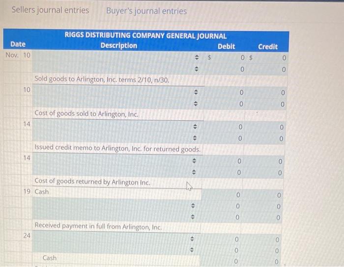 Solved Journal Entries for Merchandise Transactions on | Chegg.com