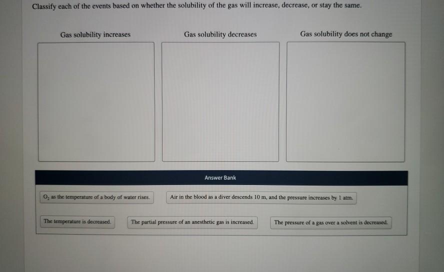 Solved Classify each of the events based on whether the | Chegg.com