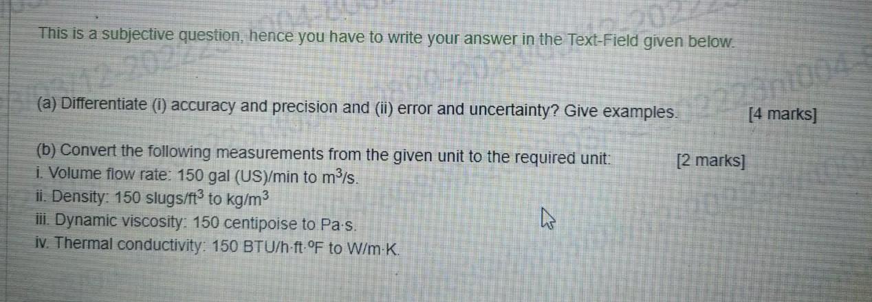 Solved This is a subjective question, hence you have to | Chegg.com