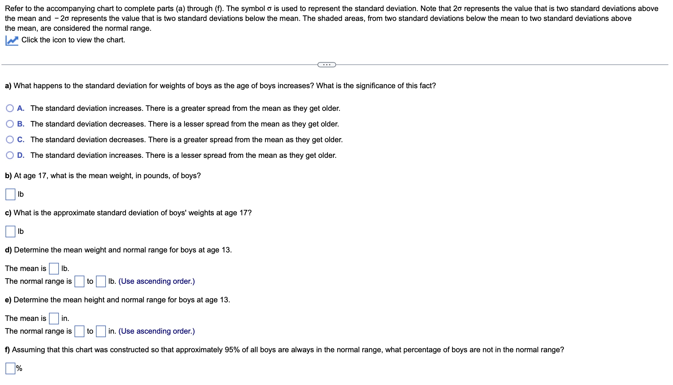 Solved Graph/chart the mean and -2σ ﻿represents the value | Chegg.com